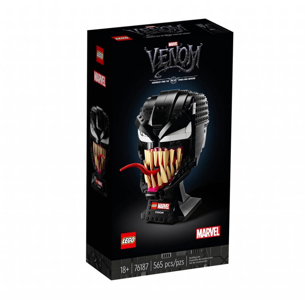 Venom Marvel Lego Cabeza Máscara - Opción A shop