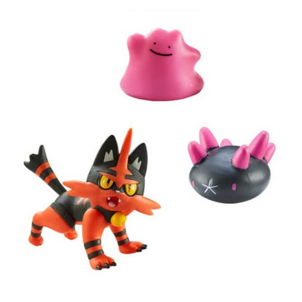 Torracat Ditto Pyukumuku Battle Figure Set Pokémon - Opción A shop