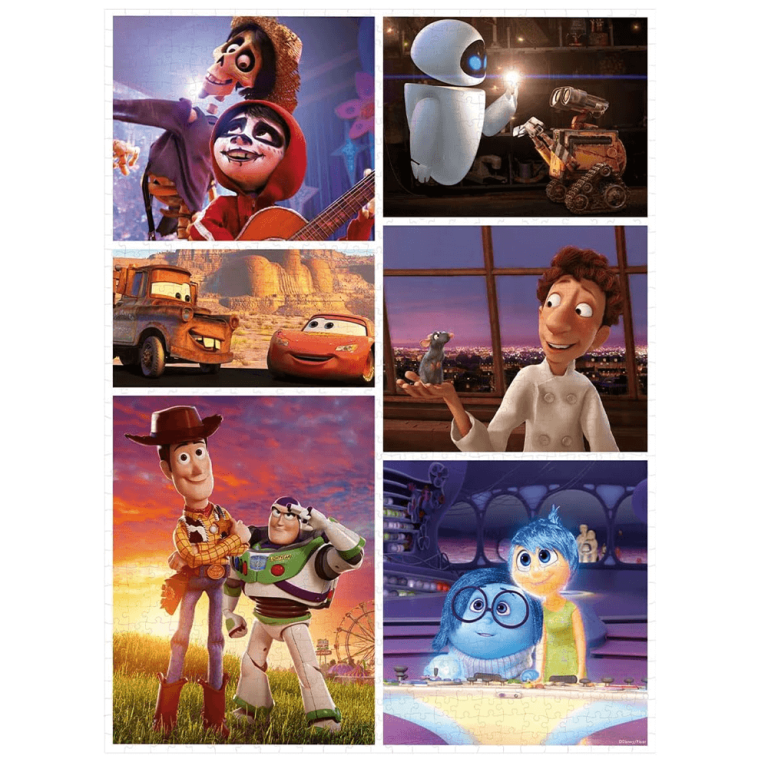 Rompecabezas Pixar 1000 pzs Novelty Coco Intensamente Cars