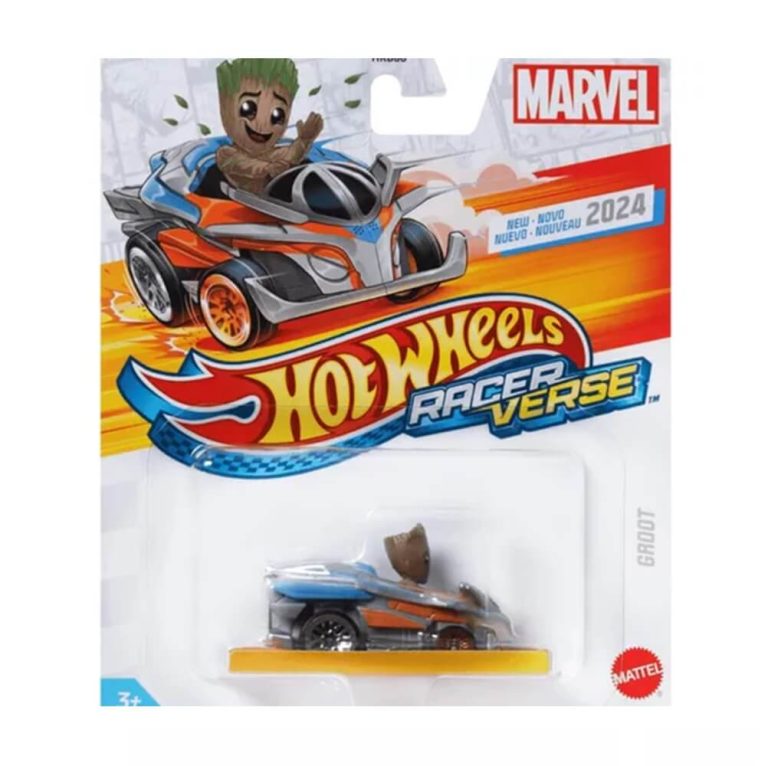 Groot Hot Wheels Racer Verse Coloso Flora Carrito Planeta X
